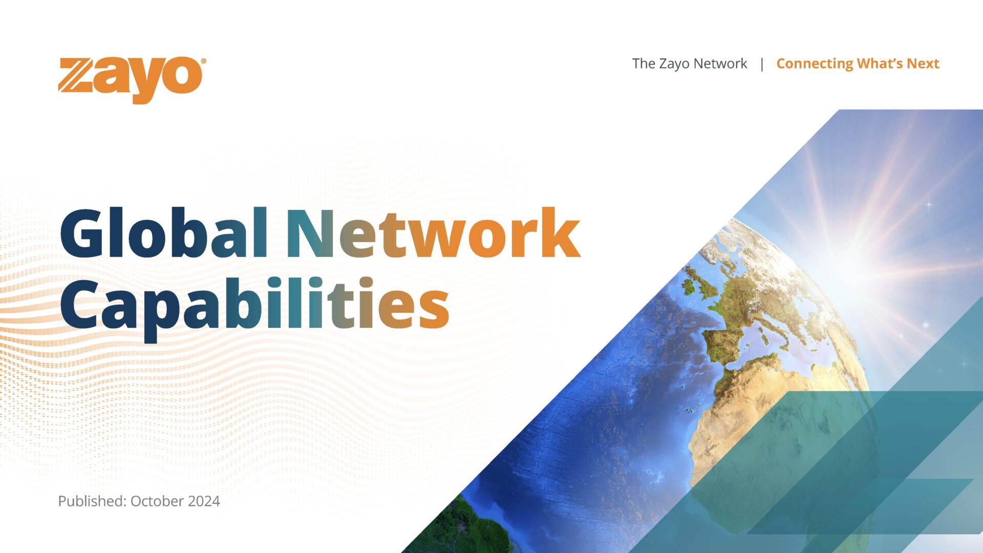 Connective Global Network Capabilities in North America & Europe | Resource