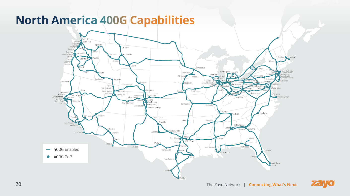 Building a Future-Ready Network: The Case for 400G | Resource | Zayo