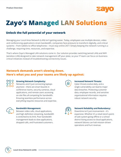 Managed LAN Solutions - Zayo