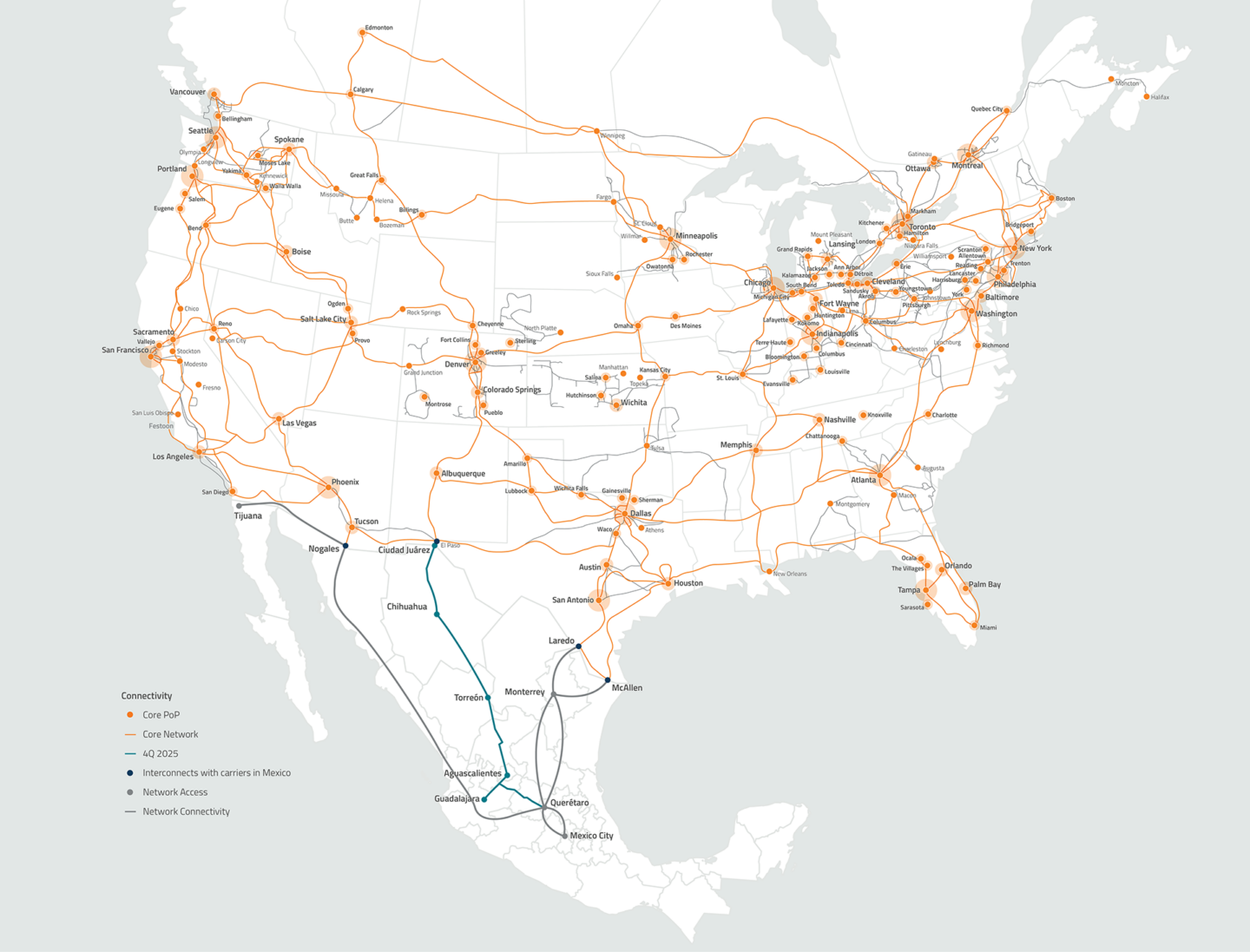 Our Network | Global Network Internet & Fiber Maps | Zayo