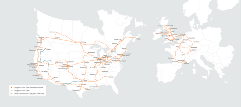 Our Network | Global Network Internet & Fiber Maps | Zayo