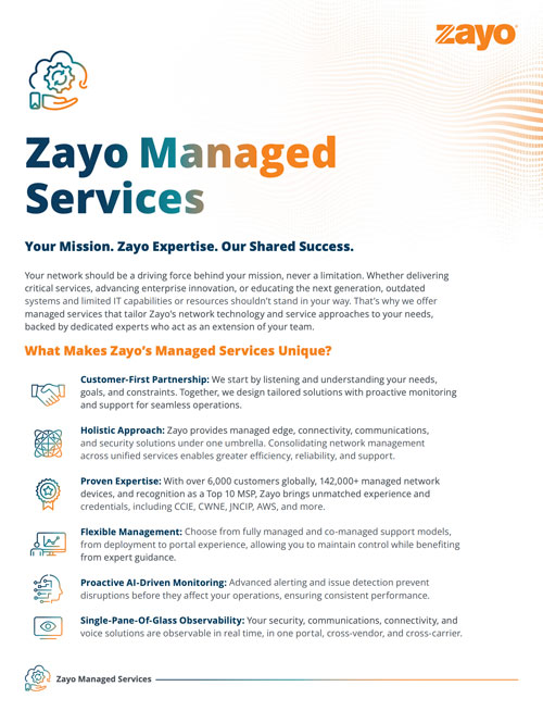 Zayo Managed Services - Zayo