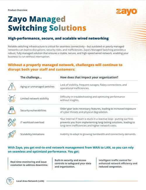Managed Switching Solutions - Zayo