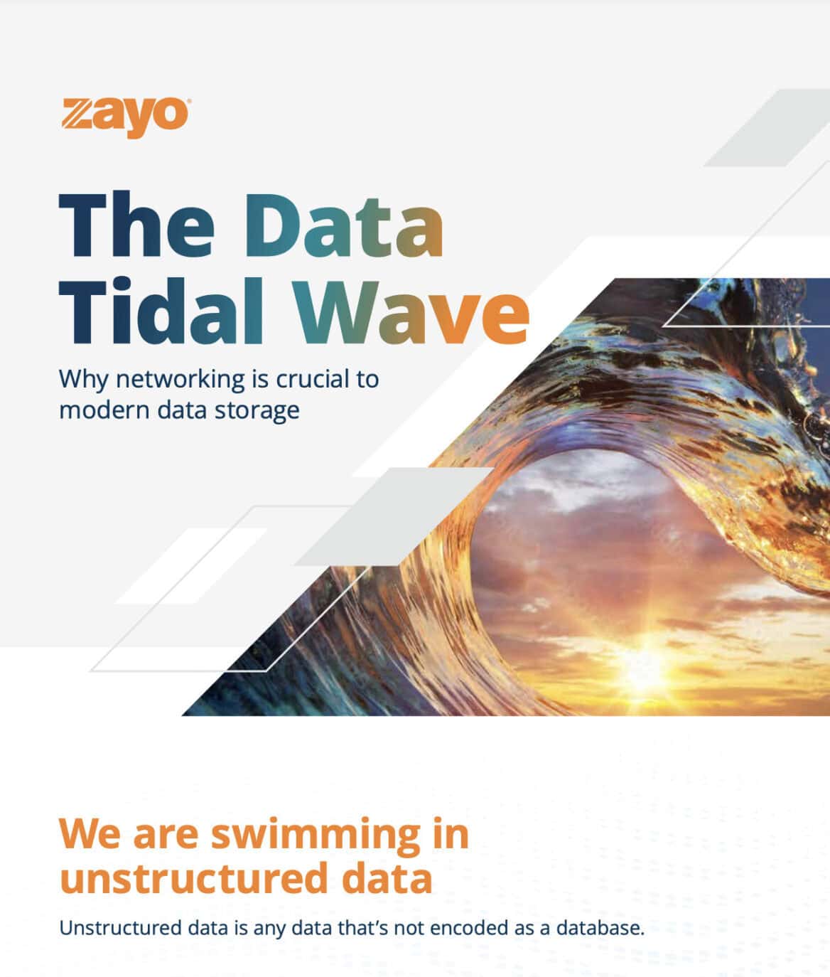 The Data Tidal Wave - Zayo